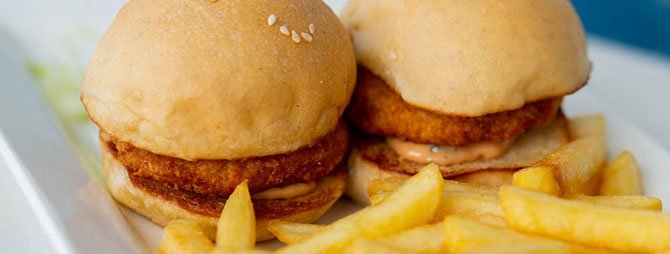 Mini Chicken Sandwiches – Blue Ocean